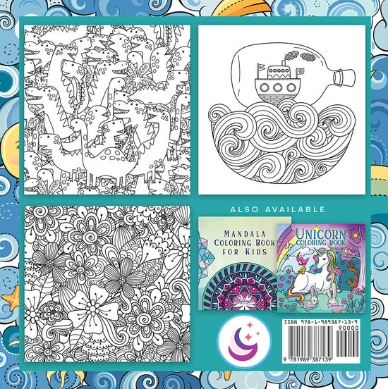 Cute and Playful Patterns Coloring Book – Young Dreamers Press