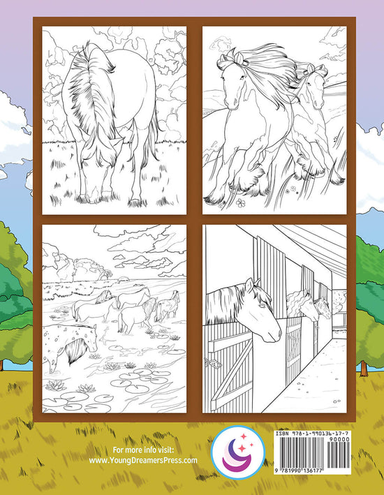 Horse Coloring Book – Young Dreamers Press