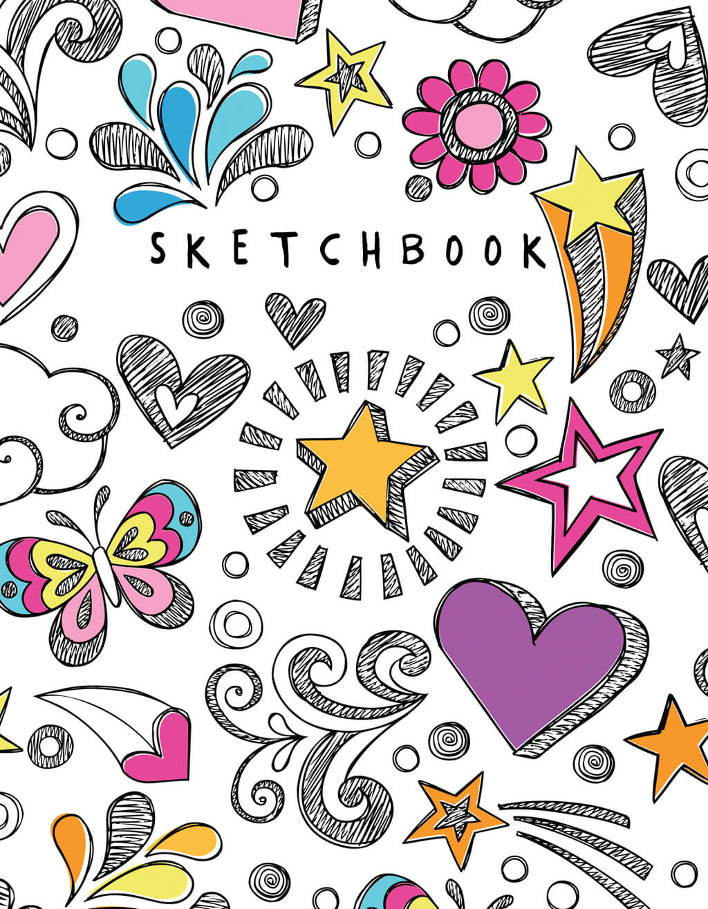 Sketchbook: Classroom Doodles Blank Paper for Drawing, Doodling, or Sk ...