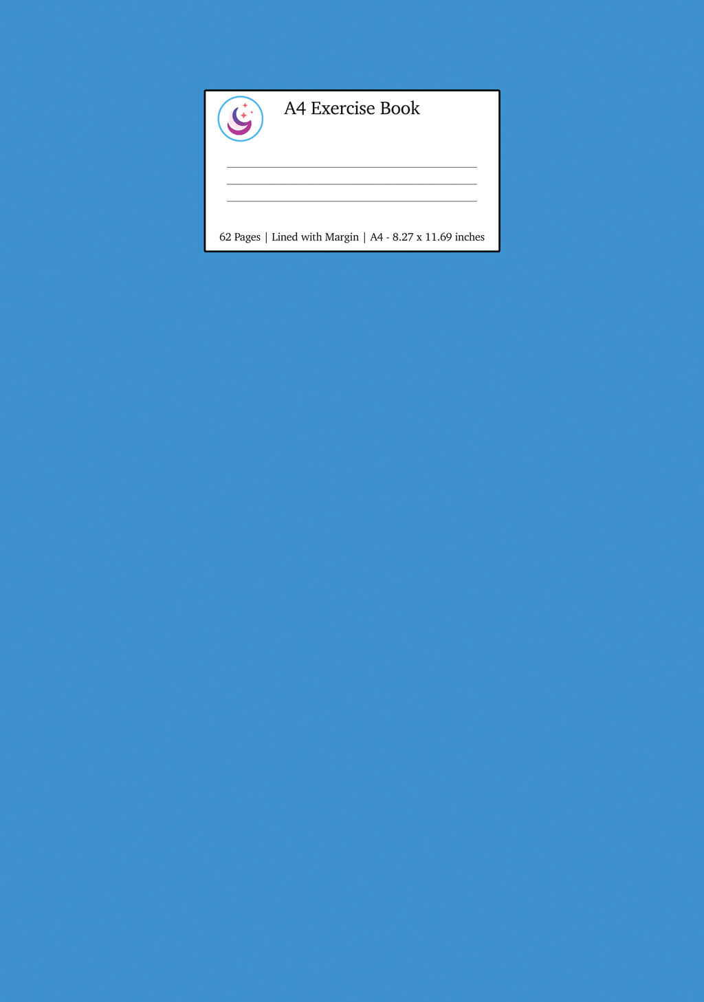 A4 Blue Exercise Book – Young Dreamers Press