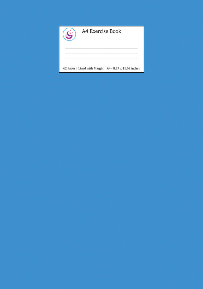 A4 Blue Exercise Book – Young Dreamers Press