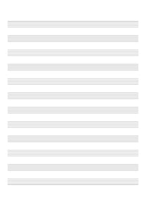 Manuscript Paper: Yellow Notes | A4 Blank Sheet Music Notebook – Young ...