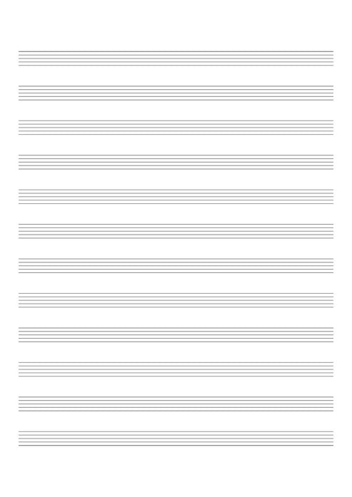 Manuscript Paper: Yellow Notes | A4 Blank Sheet Music Notebook – Young ...