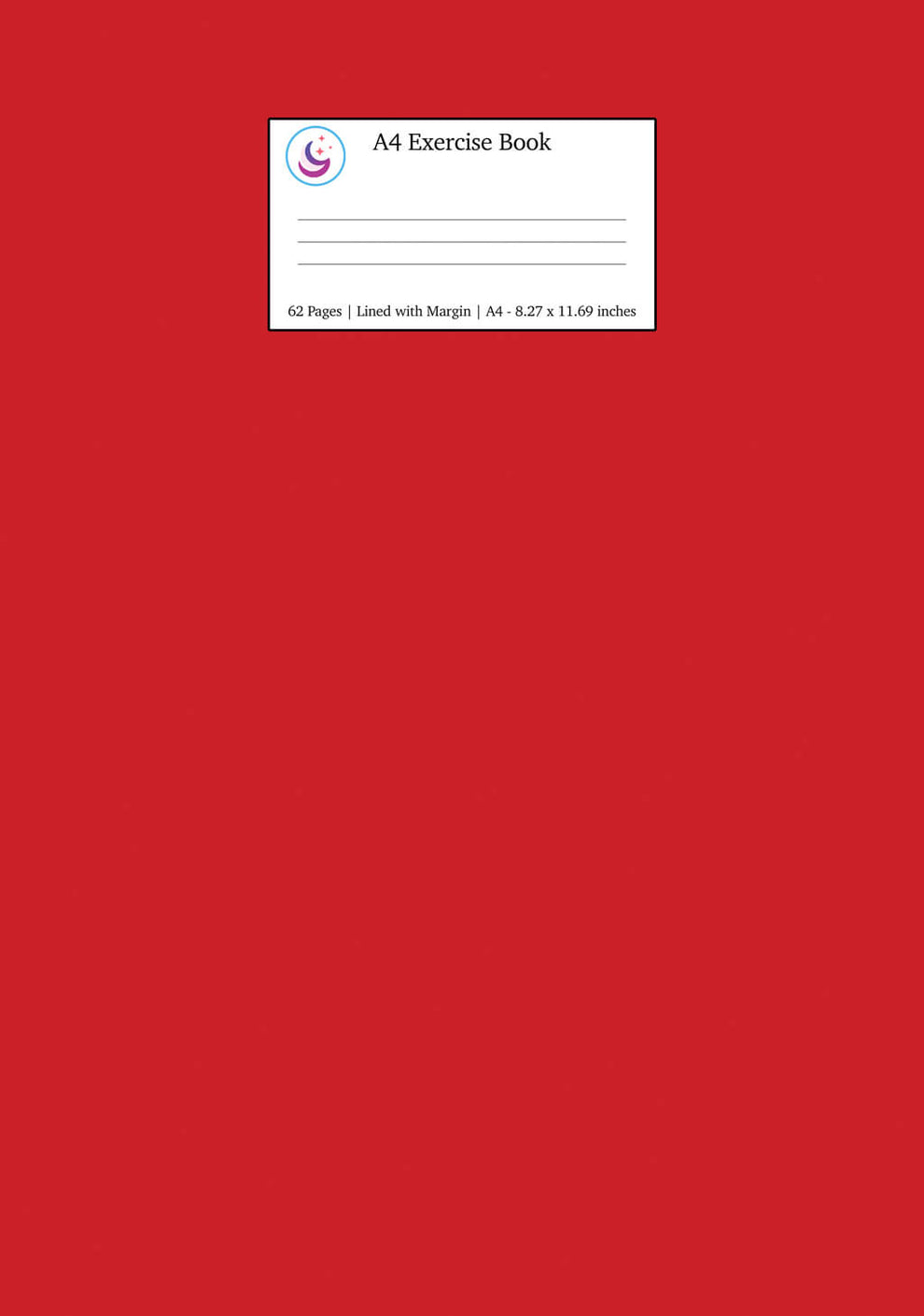 A4 Red Exercise Book – Young Dreamers Press