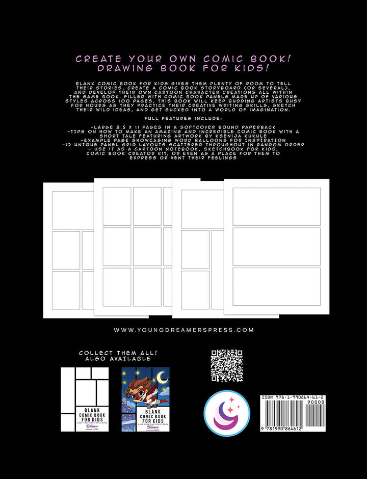 Blank Comic Books for Kids — Draw Your Own Comics