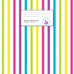 Manuscript Paper for Kids: Colorful Lines, Blank Sheet Music