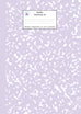 Marble Notebook A4: Lilac Purple College Ruled Journal – Young Dreamers ...