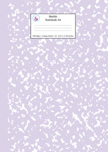 Marble Notebook A4: Lilac Purple College Ruled Journal – Young Dreamers ...