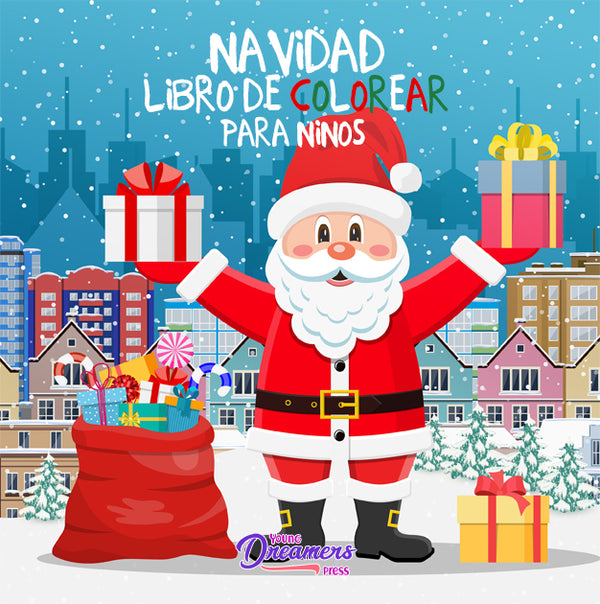 Navidad libro de colorear para niños – Young Dreamers Press