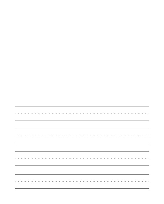 Composition Paper Printable